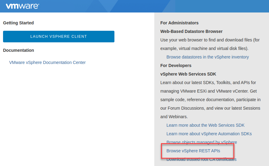 Use Python to Access the VMware vSphere REST API and Tanzu